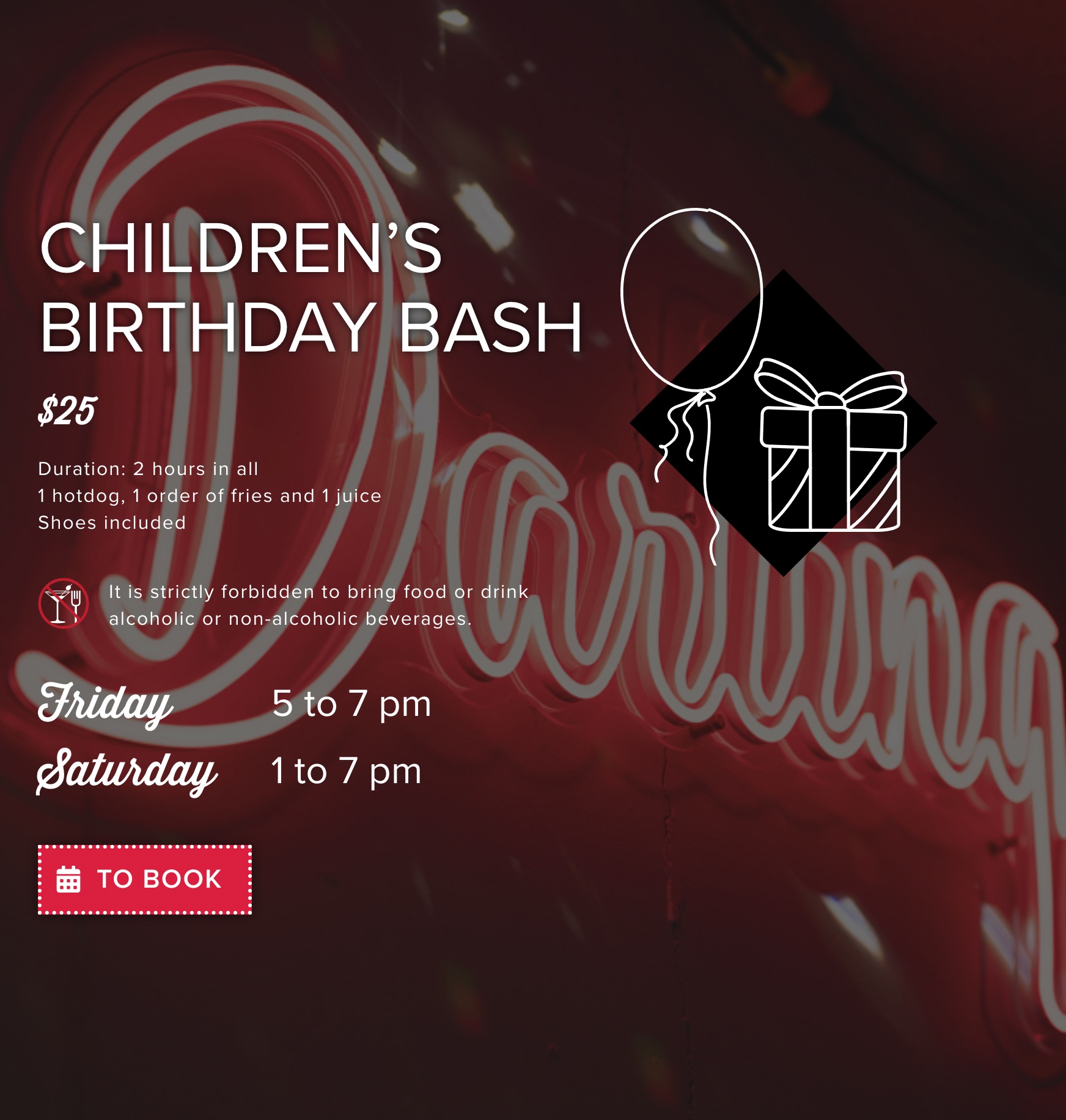 Try our Birthday Bash Package ! - Salon de quilles Darling