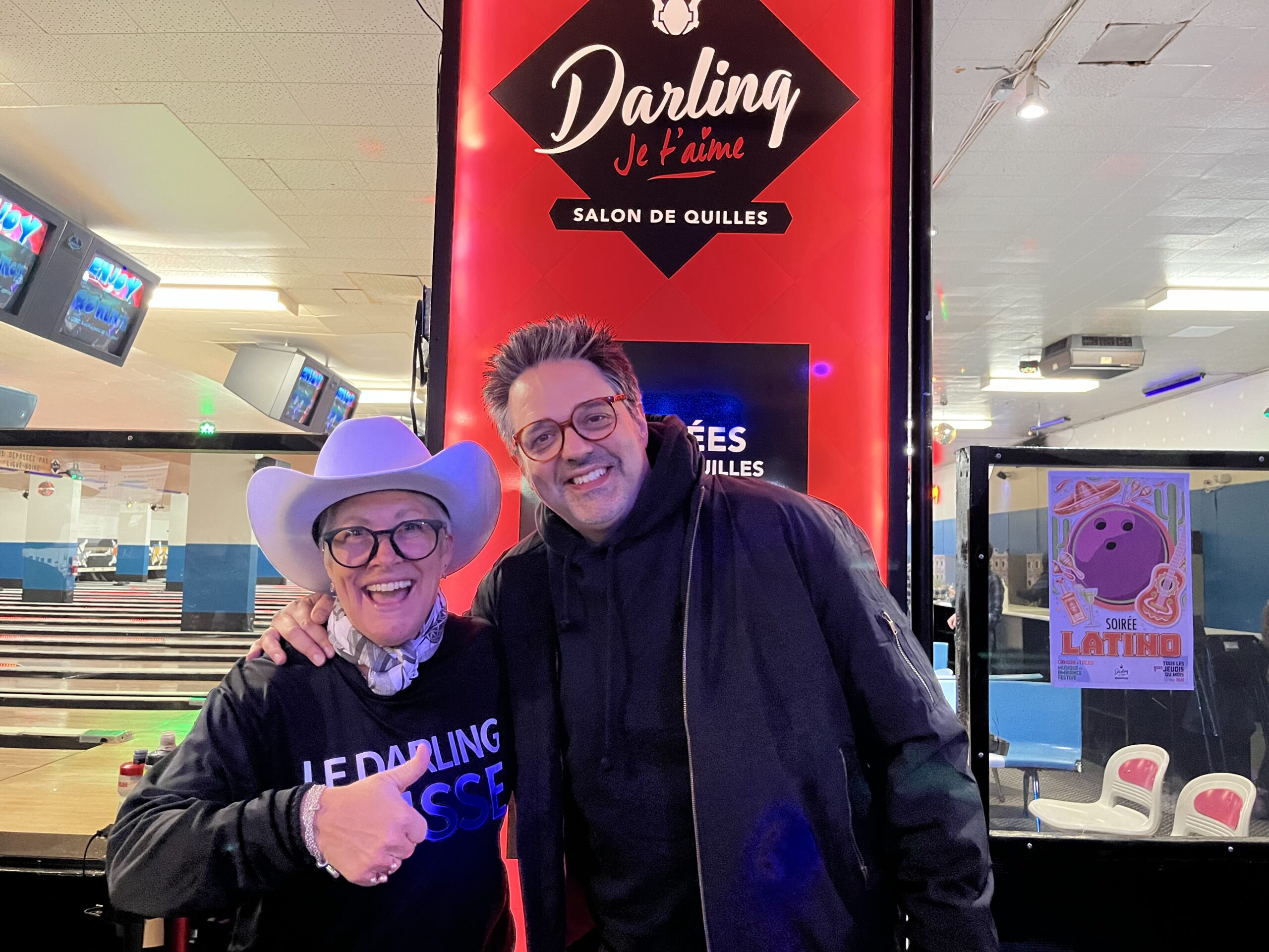 MR BIG - TOURNAGE AU DARLING! - Salon de quilles Darling